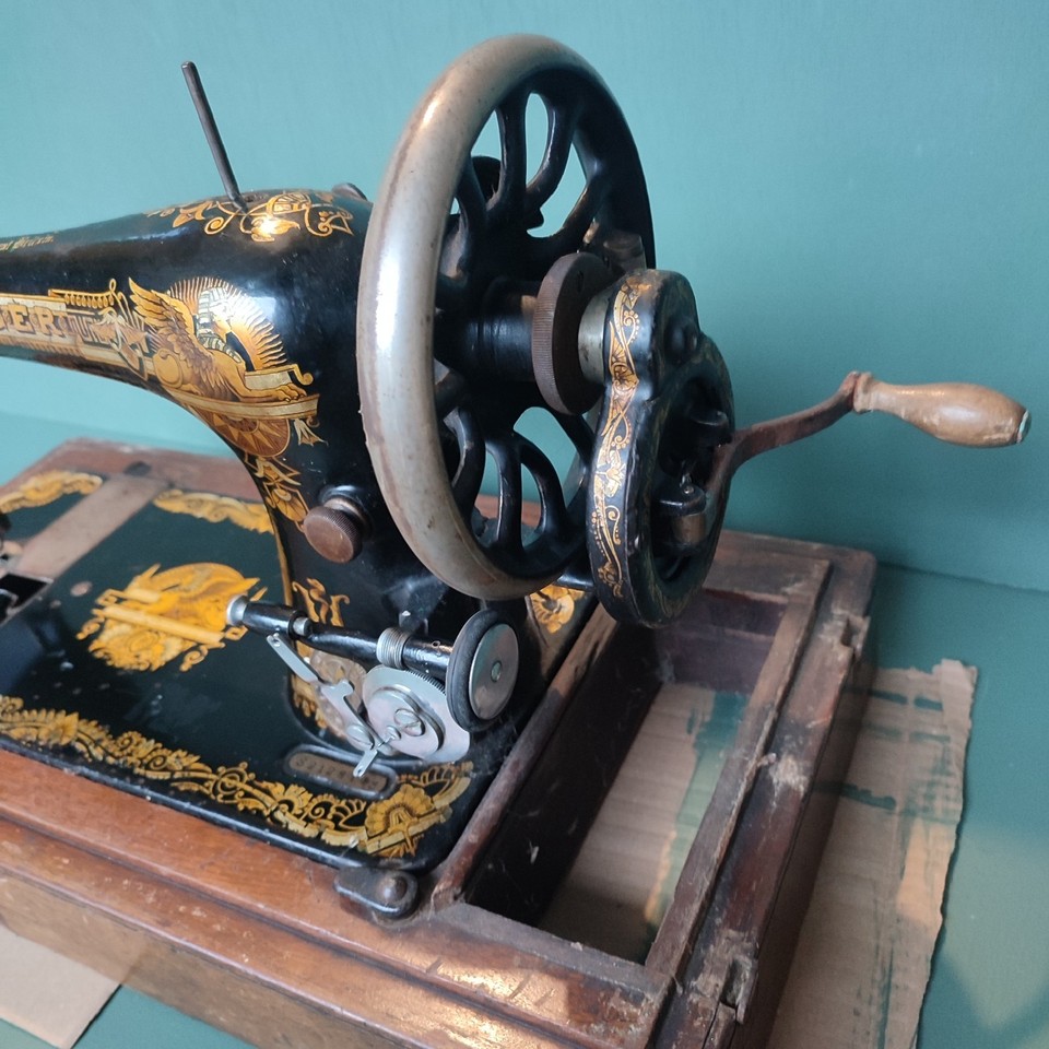 Singer 99k Hand Crank Sewing Machine From 1909 | eBay UK