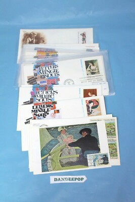 Mystic Co First Day Issue 21 Fine Art, Photography Cover Stamps ...