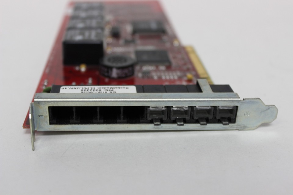 COMTROL 5002305 ROCKETMODEM III PCI UNIV 4 PORT 5302305 WITH WARRANTY ...