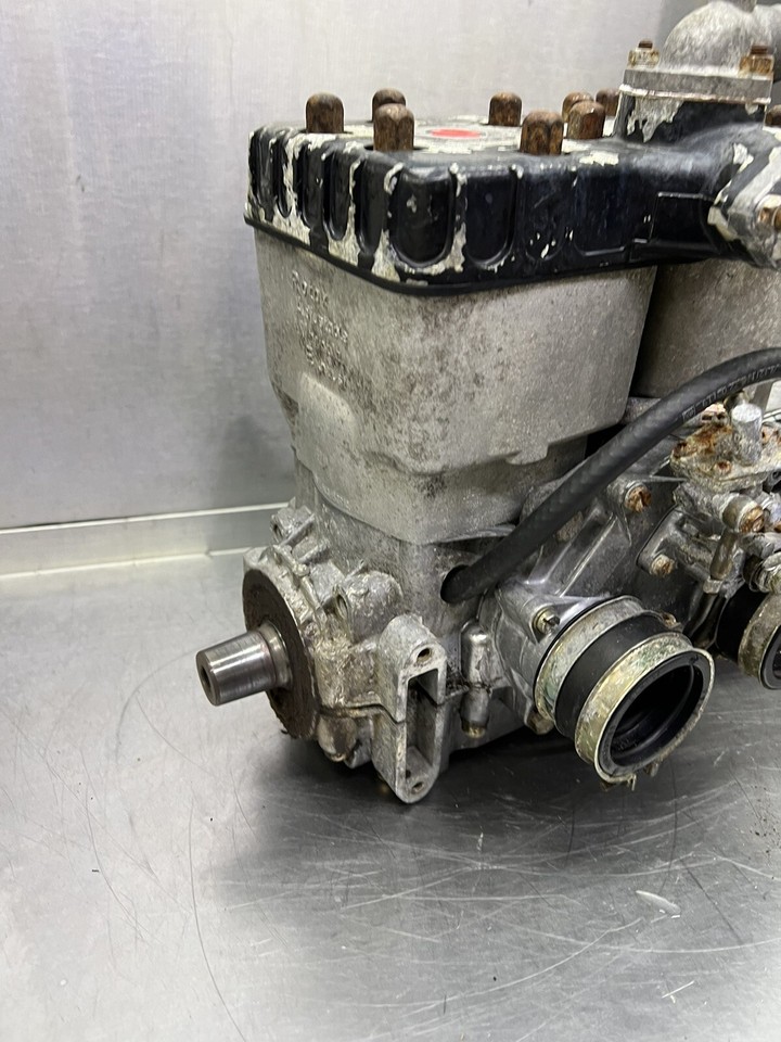 90 91 SKI-DOO MACH 1 617 Motor Engine Rotax Long Block Runner Piston ...