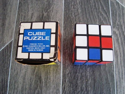 1981 Chadwick Miller Rubiks Cube Puzzle Boxed | eBay UK