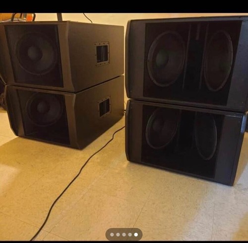 Custom made double 12 inch subs with qsc ks212 woofers. I have 4 of ...