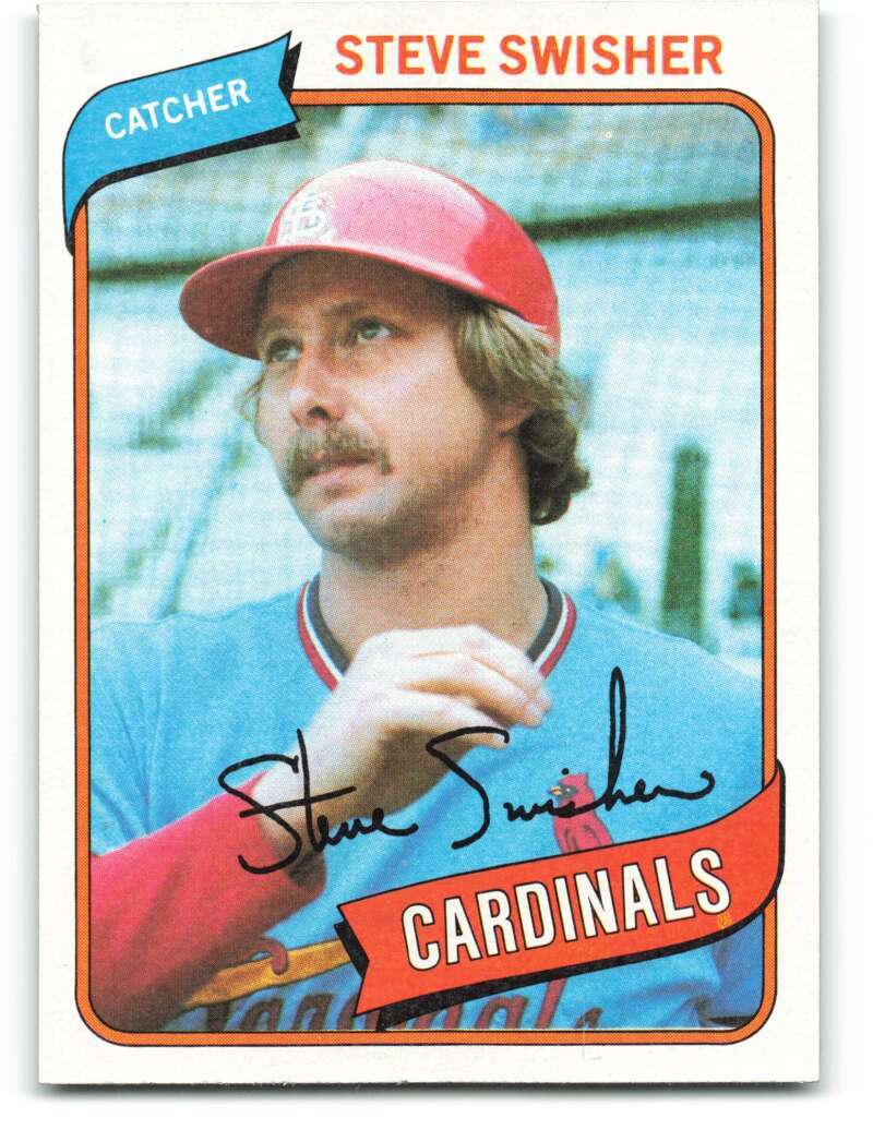 1980 Topps #163 Steve Swisher NM+++ Cardinals ID:213094 | eBay
