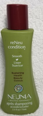 Neuma ReNeu CONDITION Conditioner Smooth Detangles Lightweight 2.5 oz ...