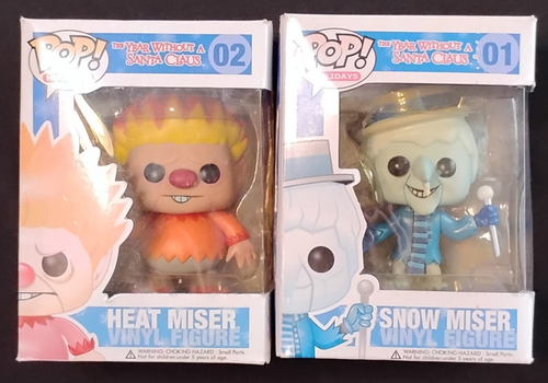 RARE Heat Miser & Snow Miser Funko Pop! 2-Pack – The Year Without a ...