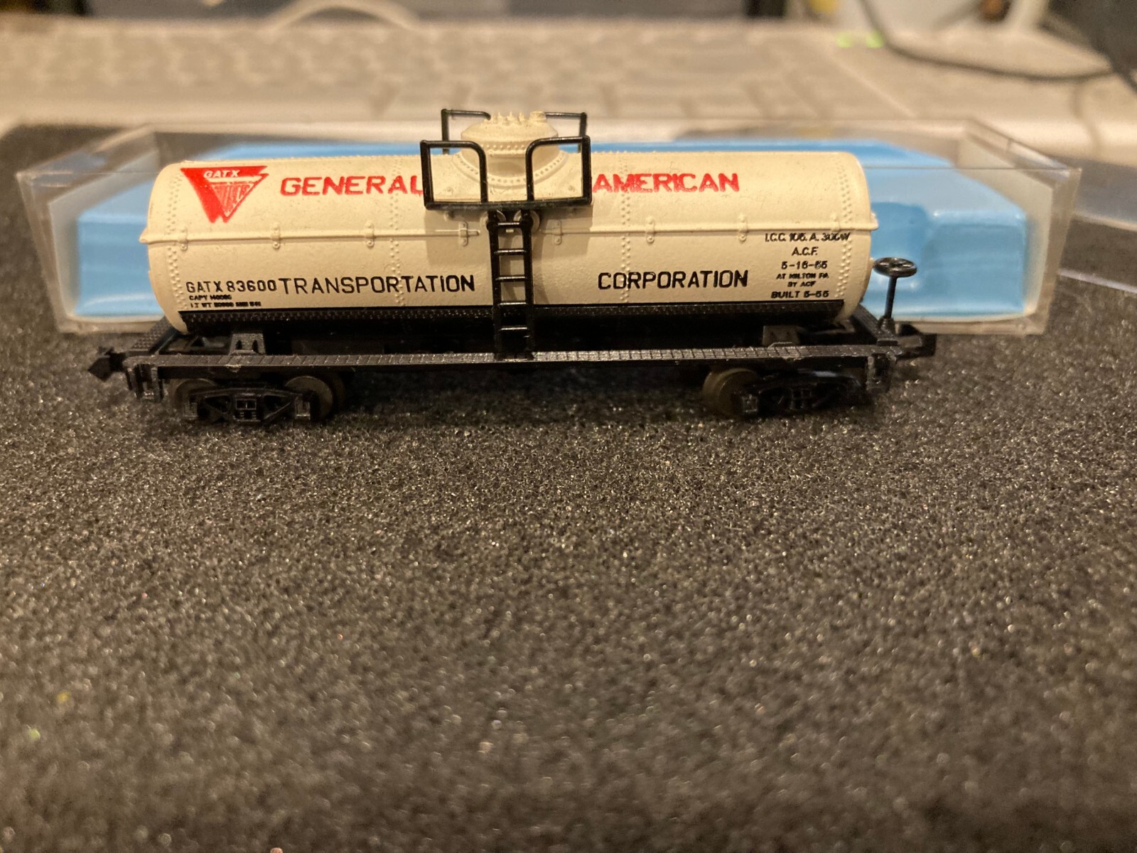 ATLAS N SCALE TANKER CAR GENERAL AMERICAN | eBay