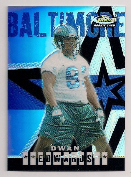 04 DWAN EDWARDS FINEST #71 ROOKIE RC #/199 OREGON STATE BEAVERS ...