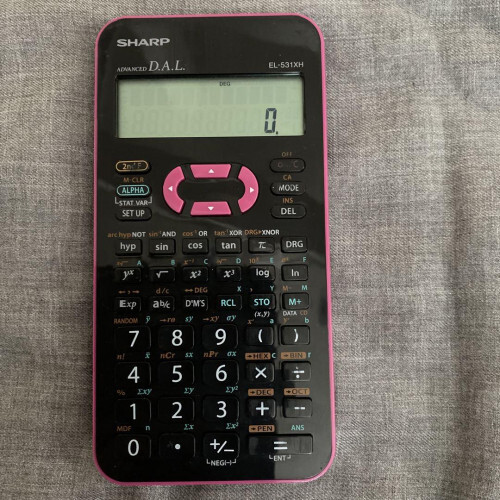 SHARP EL-531XH Sharp Scientific Calculator Operation confirme limited ...