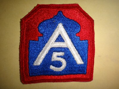 US 5th Army FIFTH ARMY Patch | eBay