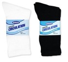 3 6 12 Pairs Mens Womens Circulation Diabetic Crew Socks Lot Buruka 9 ...