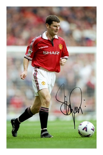 Denis Irwin Signed A4 Autograph Photo Print Manchester United Football ...