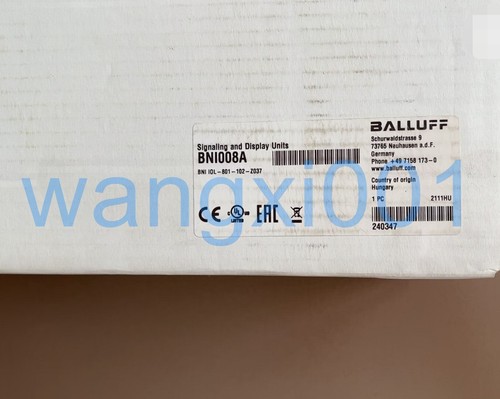 NEW BALLUFF Multilayer indicator BNI008A BNI IOL-801-102-Z037 DHL Fast ...