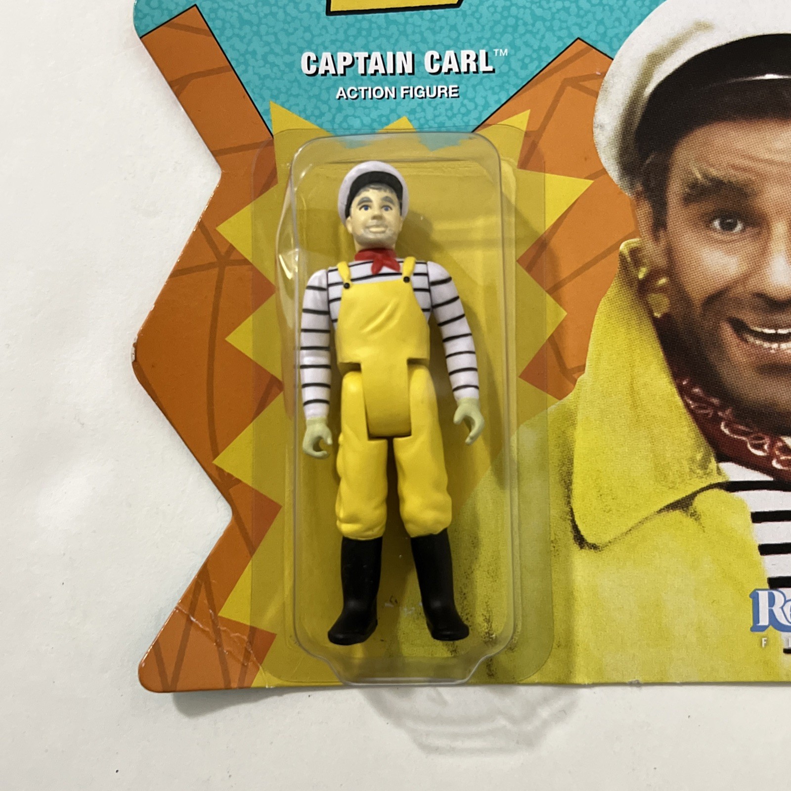 Captain Carl Pee-wee's Playhouse Super7 Reaction Action Figure for sale ...