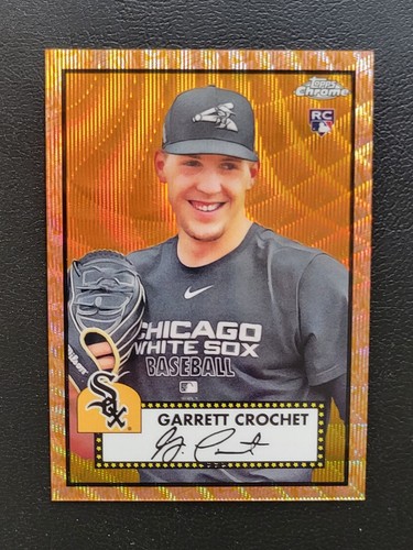 2021 Topps Chrome Platinum Anniversary - Garrett Crochet #31 Gold ...