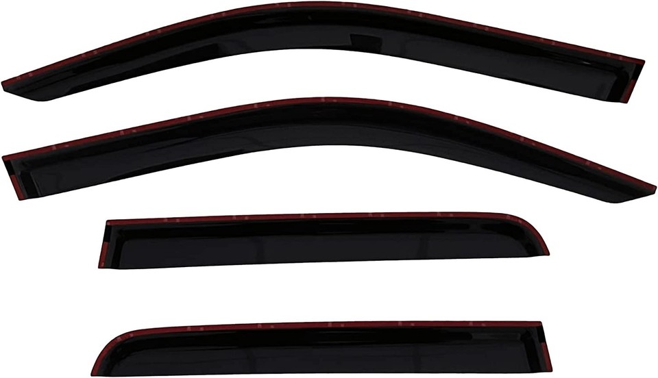 For Ford Maverick 2022-2026 Smoke Tinted Window Visors Deflectors Rain ...