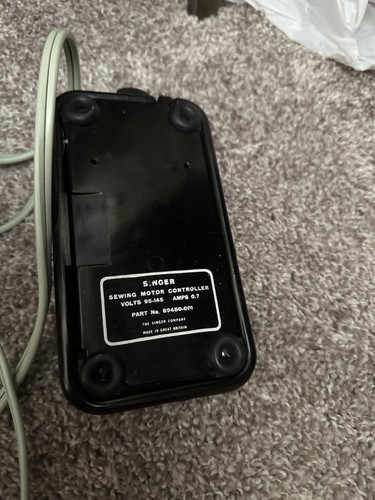 Vintage SINGER Sewing Machine Turquoise model 338 | eBay