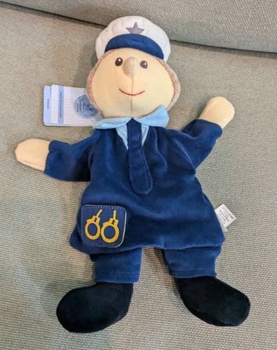 Sterntaler Germany Full Body Hand Puppet Plush Police Officer Sheriff ...