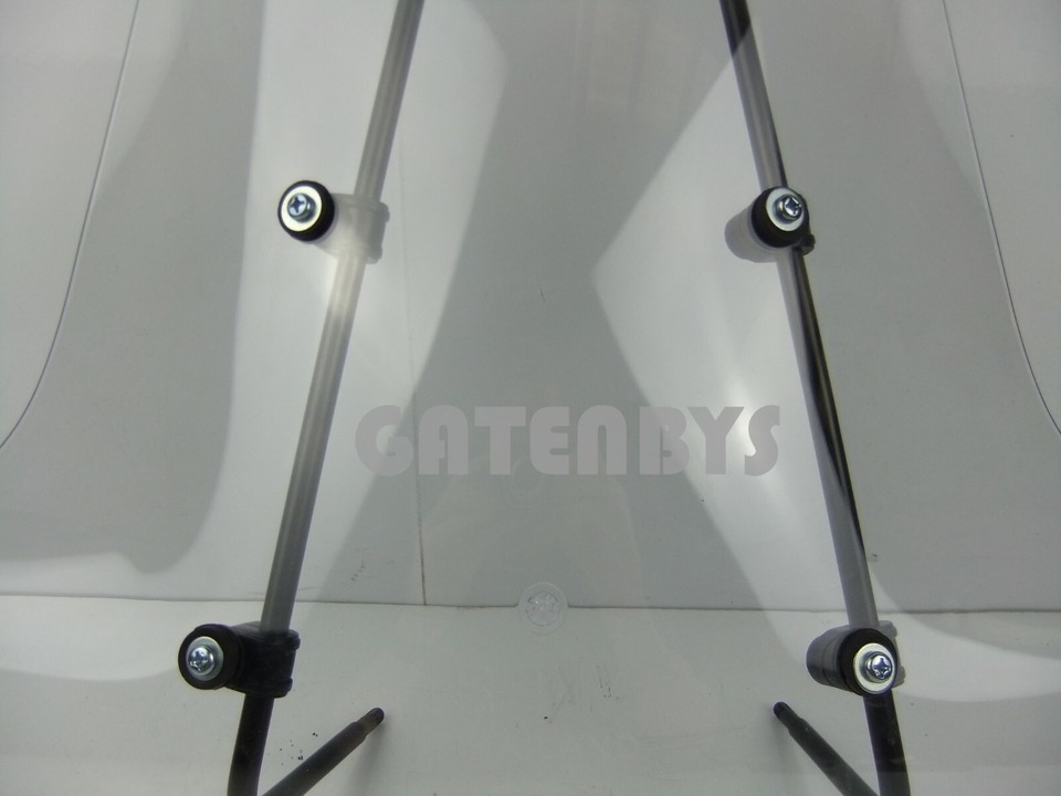 New Fly Screen NO ADAPTERS Honda Suzuki Scooter Moped Tall Windshield ...