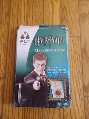 LeapFrog FLY Fusion Pentop Computer Harry Potter Marauder's Map Game ...