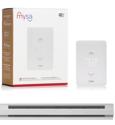 MYSA LITE SMART THERMOSTAT for BASEBOARD HEATERS🔥🔥 ( 2 PACK ) NEW ...