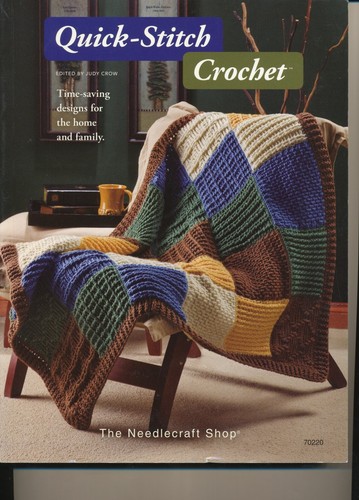 Quick-Stitch Crochet, Judy Crow, Needlecraft Shop | eBay