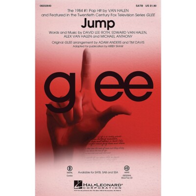Hal Leonard Jump (from Glee) ShowTrax CD by Van Halen Arranged by Adam ...