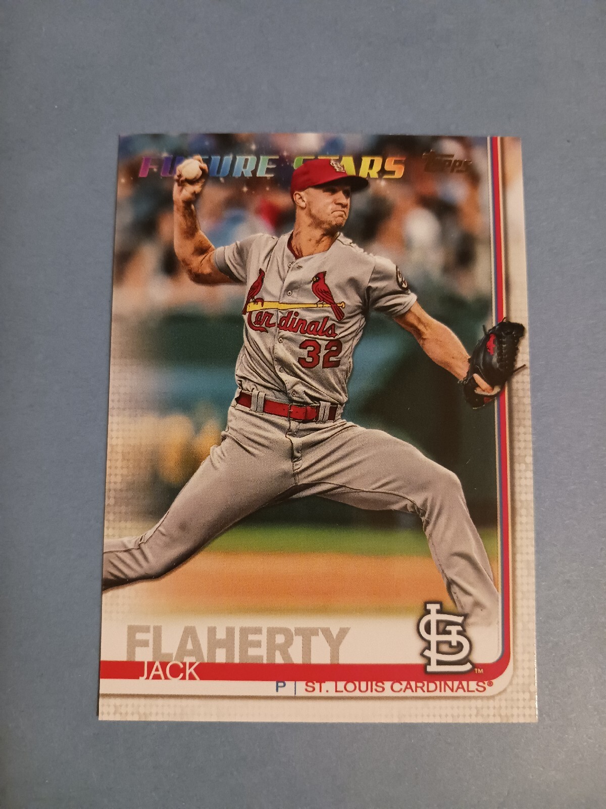 Jack Flaherty 2019 Topps Series 1 Future Stars Card #321 St. Louis ...