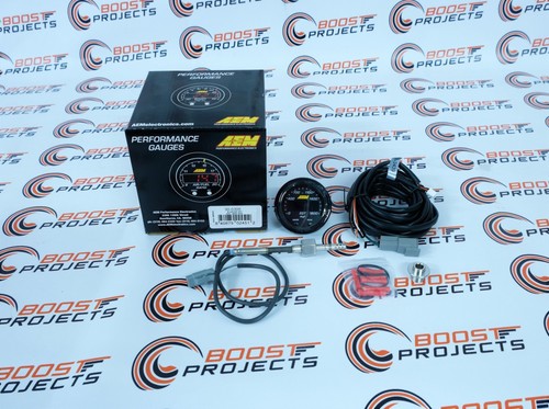 AEM X-Series Digital Exhaust Gas Temperature Gauge + White Face Kit 30 ...