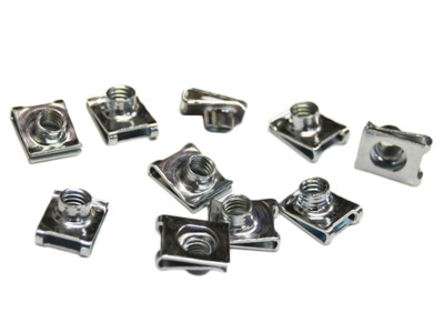 10x Repro M6 Gewinde Schnappmutter Clipsmutter Blechmutter Käfigmutter ...