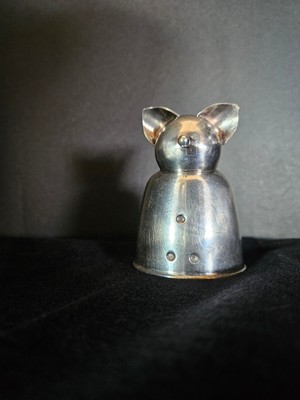 Napier 1930's Art Deco Mouse Silver Jinggler Shotglass | eBay