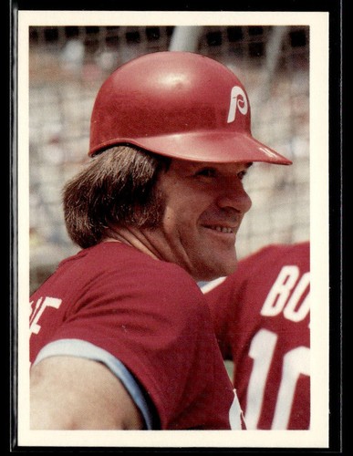 1985 Topps Renata Galasso Pete Rose #33 Pete Rose Reds Baseball Card ...