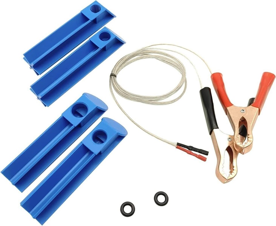 Universal Fuel Injector Flush Cleaner Adapter DIY Kit Car Cleaning Tool ...
