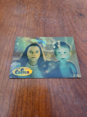 Casper Movie Prismatic Foil Trading 1995 Fleer Machine Wishable 13 of ...