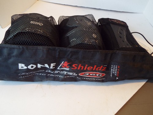 Bone Shieldz Pro Level 360 Advance Protection Wrist Knee Elbow Grey ...