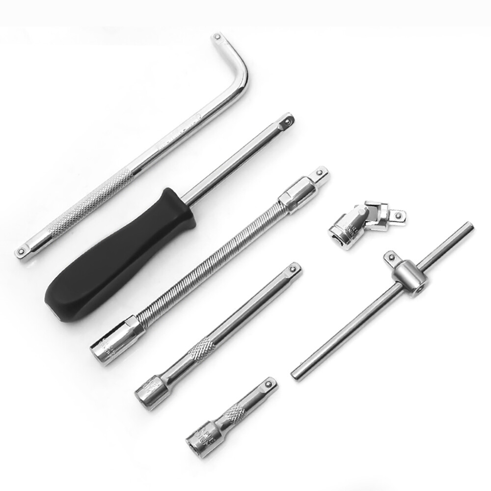 L-Bar T-Type Wrench Spanner Socket 1/4" 3/8" 1/2" Drive 150mm-350mm ...