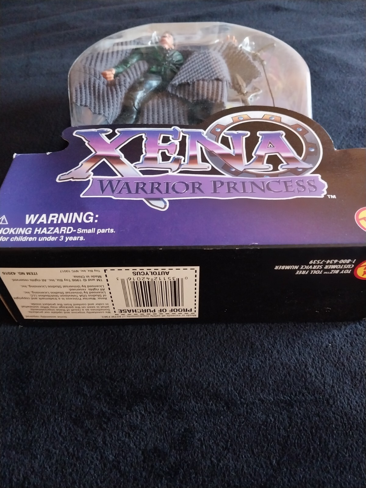 Xena Warrior Princess King of Thieves Autolycus 6" Action Figure 1998 ...