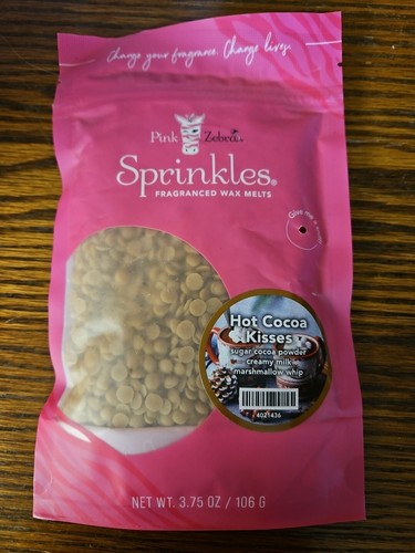 Pink Zebra Sprinkles HOT COCOA KISSES Scented Wax Melts 3.75 oz | eBay