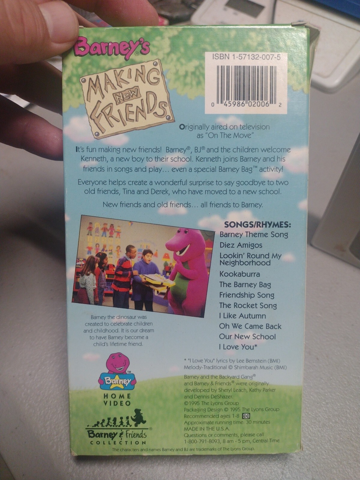 Barney Collection Making New Friends VHS | Grelly USA