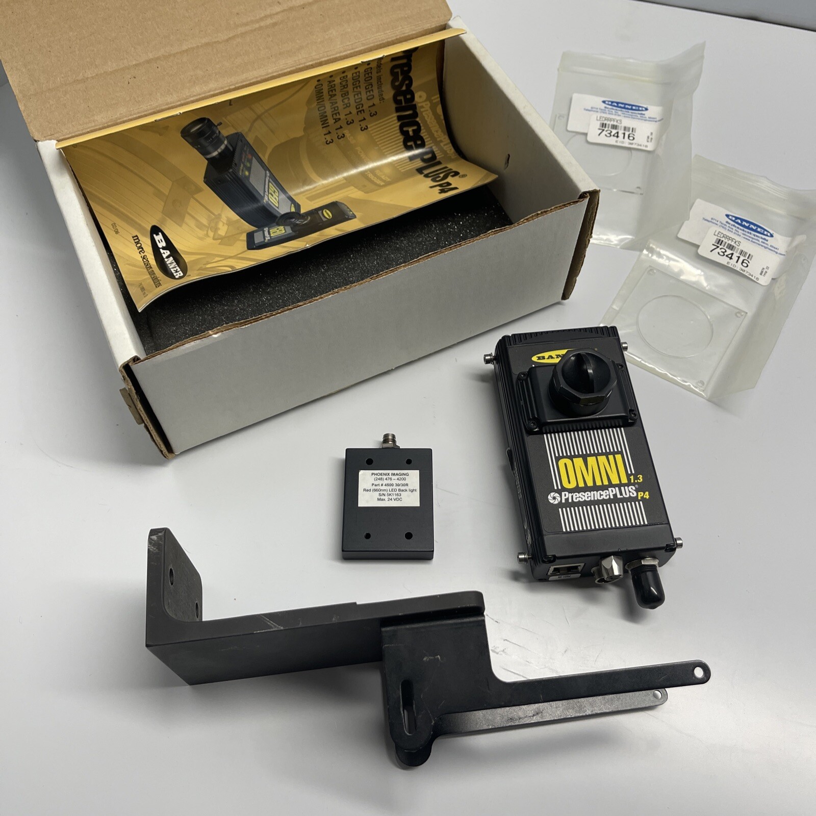 BANNER, P401.3R, PRESENCEPLUS P4, OMNI RIGHT ANGLE, PIXELS, 1280 X 10 ...