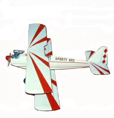 Sporty Ace Biplane Plans, Templates and Instructions 47ws | eBay