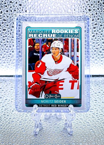 MORITZ SEIDER 2021 O-Pee-Chee #621 MARQUEE ROOKIES ROOKIE CARD RED ...