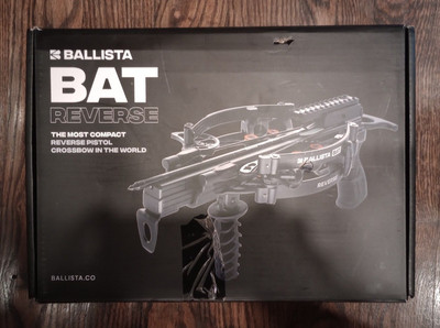 PARTS ONLY - BALLISTA BAT Reverse Pistol Crossbow Fast 420fps -120lbs ...