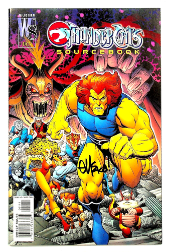 ThunderCats Sourcebook Signed by Ed McGuinness Wildstorm Comics | eBay