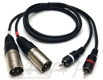 3-Pin Line Input Cables for Studer Revox PR99 C270 A710 A721 B67 A800 ...