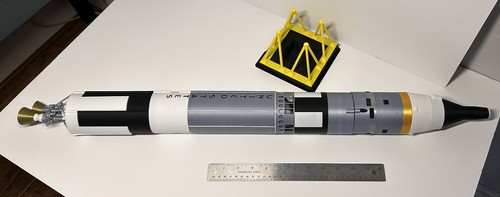 Titan II Rocket Model Kit – Gemini NASA Space Rocket – Detailed Display ...