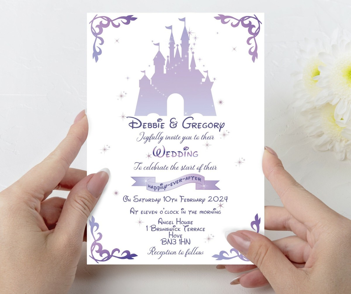 Fairytale wedding invitations 60 photos - Vianawedding.com