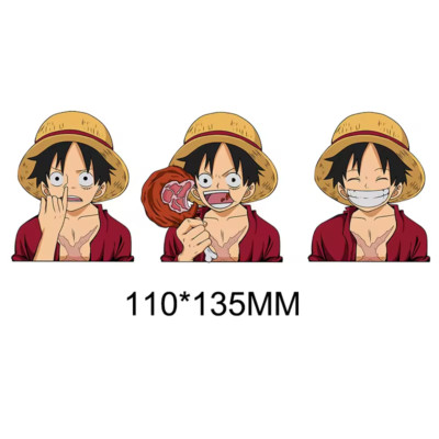 One Piece Luffy Anime 3D Lenticular Motion Sticker | eBay