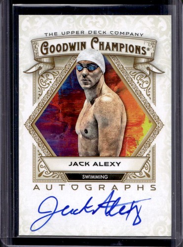 2025 Upper Deck Goodwin Champions Jack Alexy Auto #A-JA | eBay