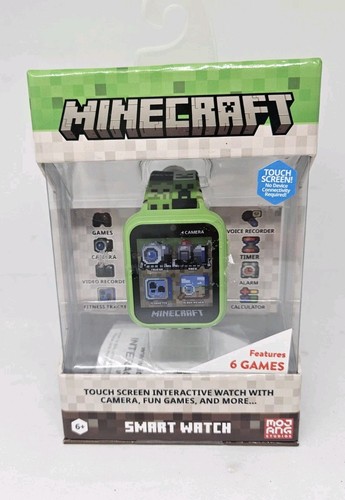 Minecraft Interactive Watch with Camera,Fun Games, and More | eBay