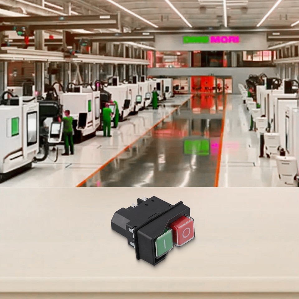 5Pin Magnetic Switch Electromagnetic Switch Compact Size For Lathe ...